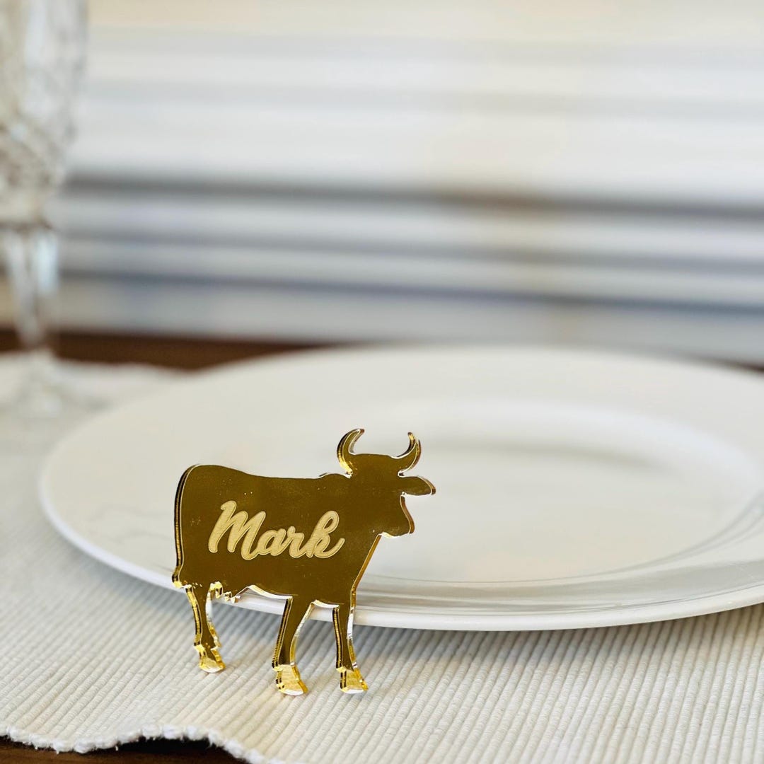 Meal Choice Shape With Custom Name - Etsy