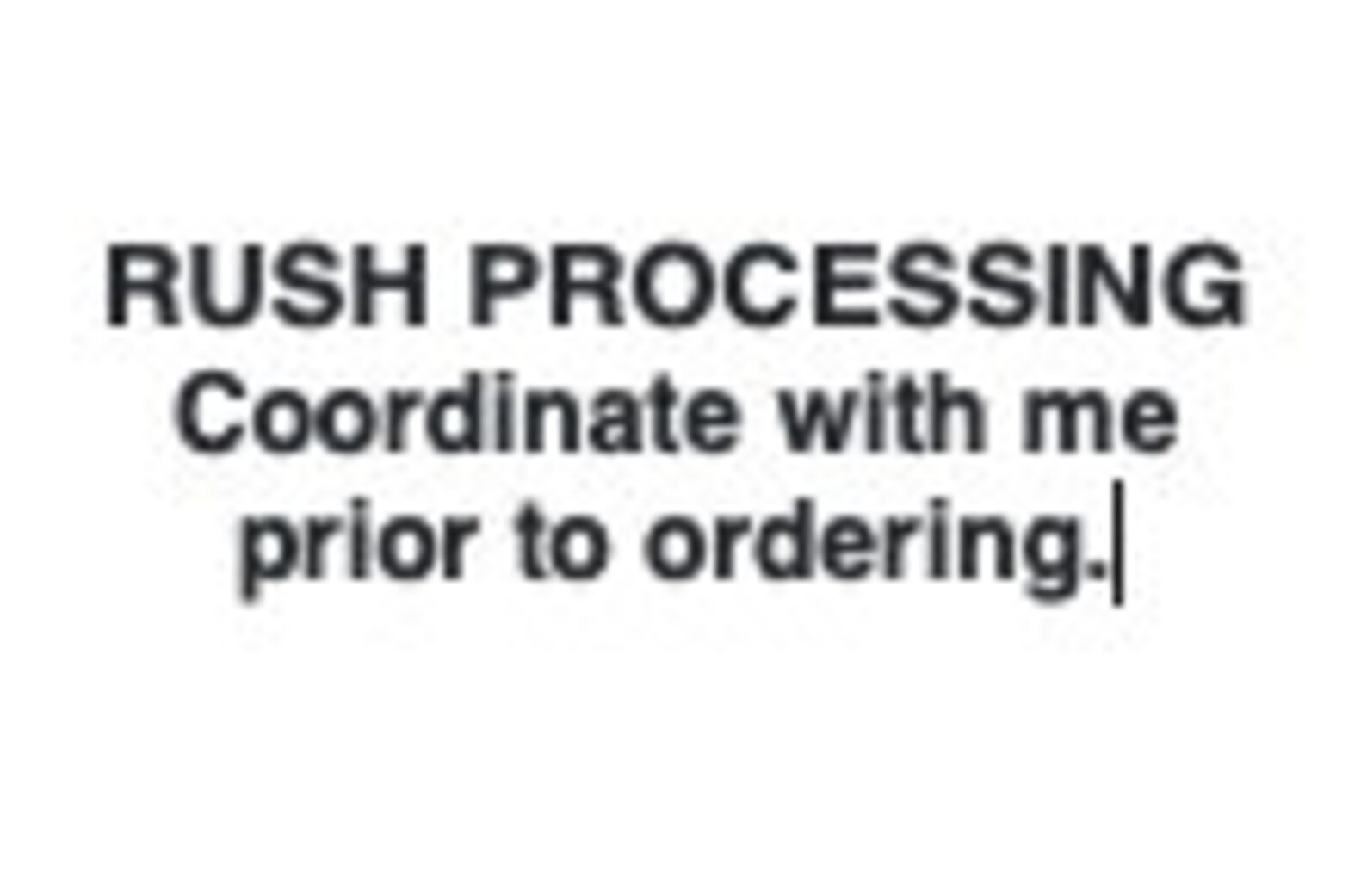 Rush Processing | Etsy