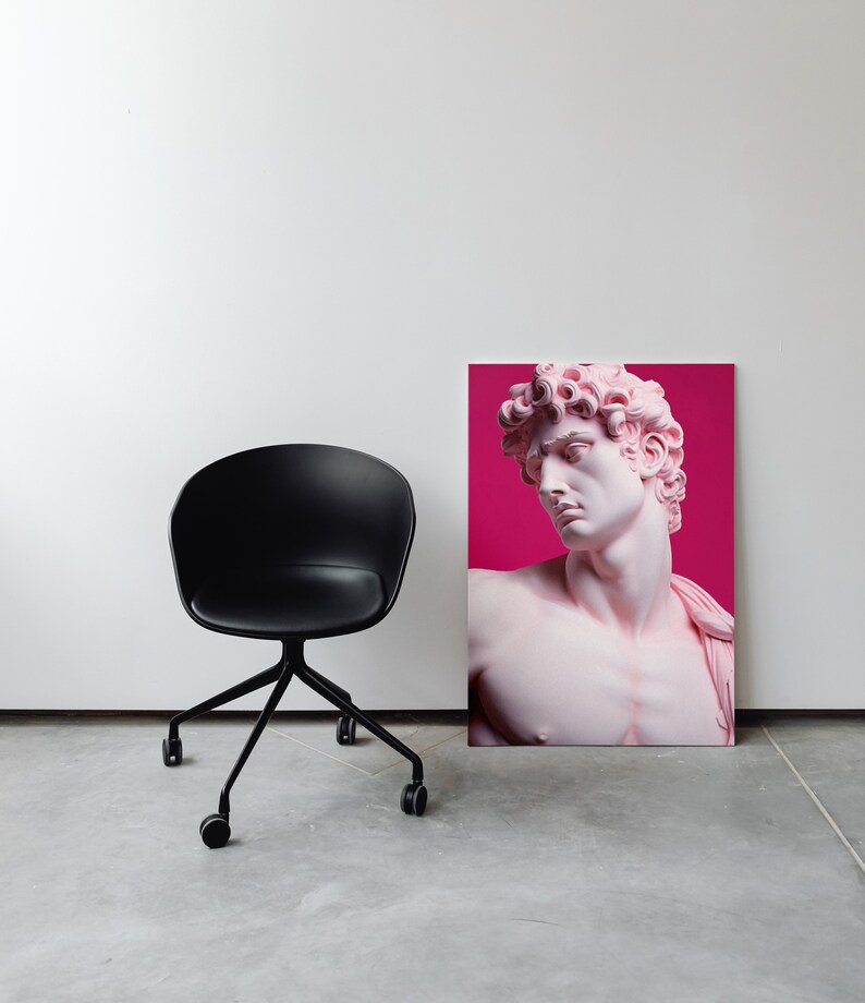 David Michelangelo Statue Wall Art, Statue of David Canvas Wall Art ...