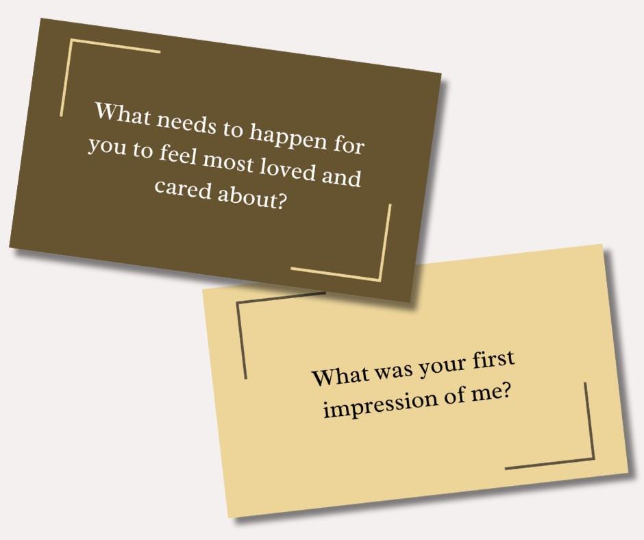 Printable Coupes Question Cards Game, Date Night Idea, Connection Cards ...