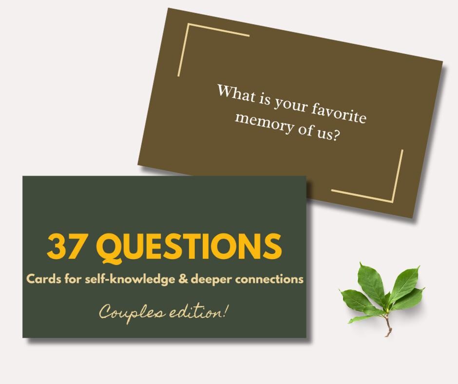 Printable Coupes Question Cards Game, Date Night Idea, Connection Cards ...