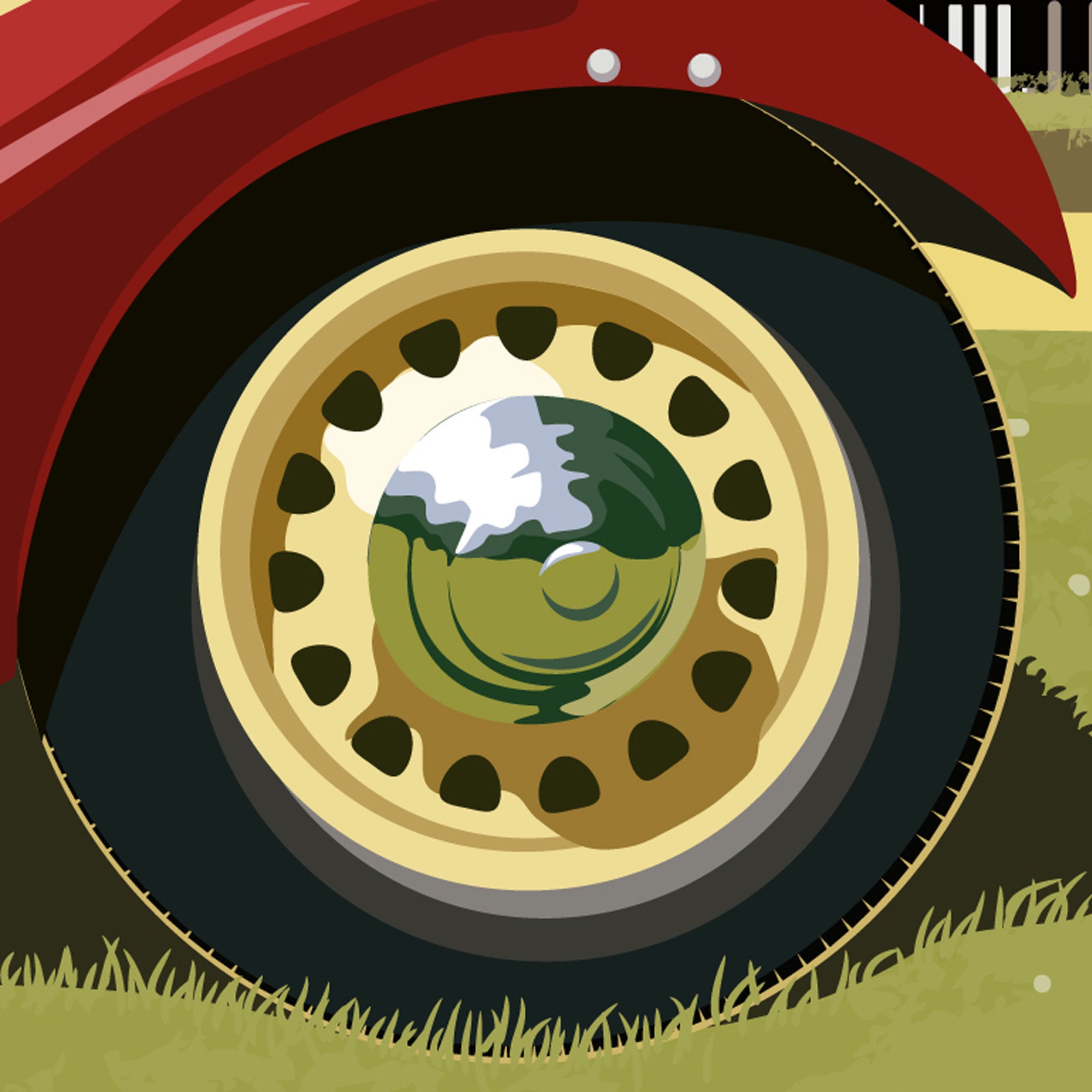 Morgan Digital Illustration Card/poster A4 A3 & A2 Art Print + A5 ...