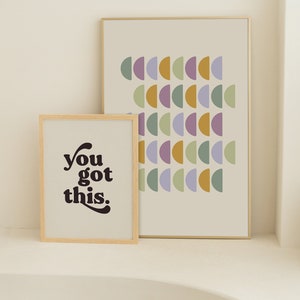 You Got This Print, Black and White Wall Art, Home School Decor ...