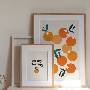 Clementine Print, Oh My Darling Clementine, Clementine Baby Shower ...