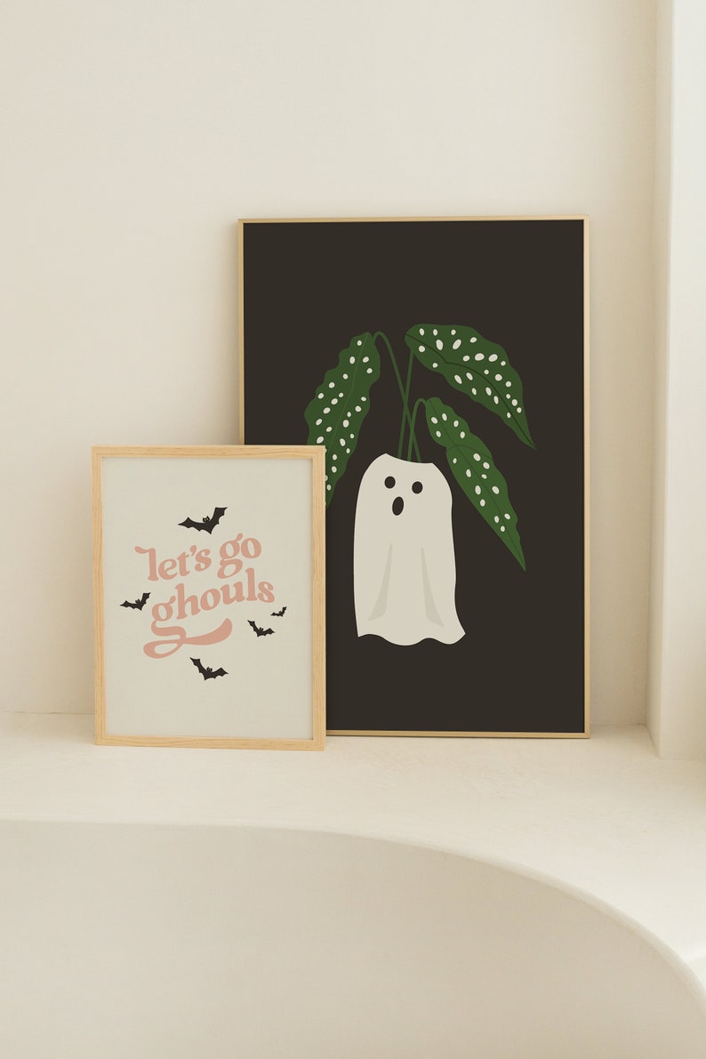 Lets Go Ghouls, Pastel Halloween, Pink Halloween Decor, Girly Halloween ...