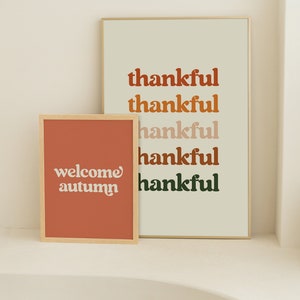 Fall Gallery Wall Set, Autumn Prints, Aesthetic Fall Decor ...