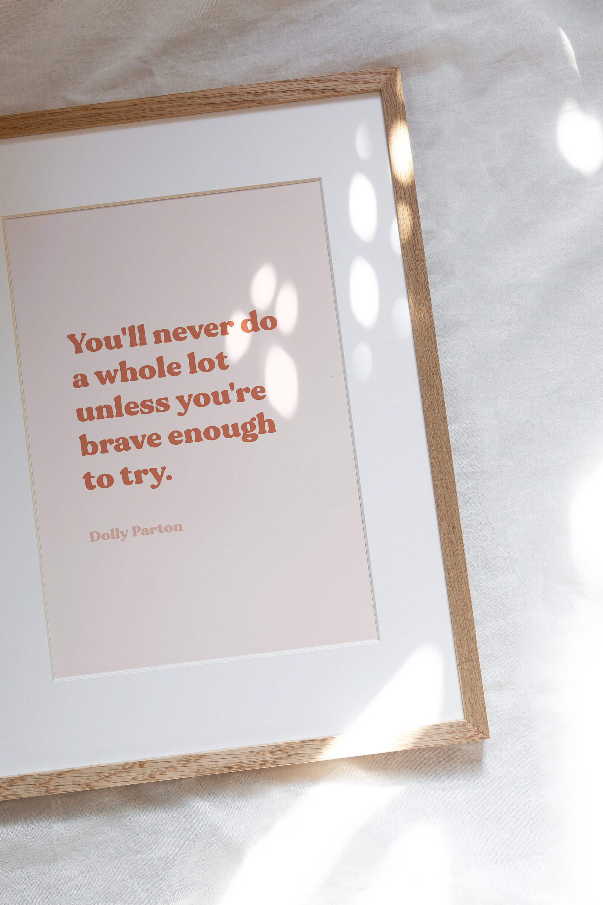 Printable Dolly Parton Poster Quote Wall Art Feminist - Etsy