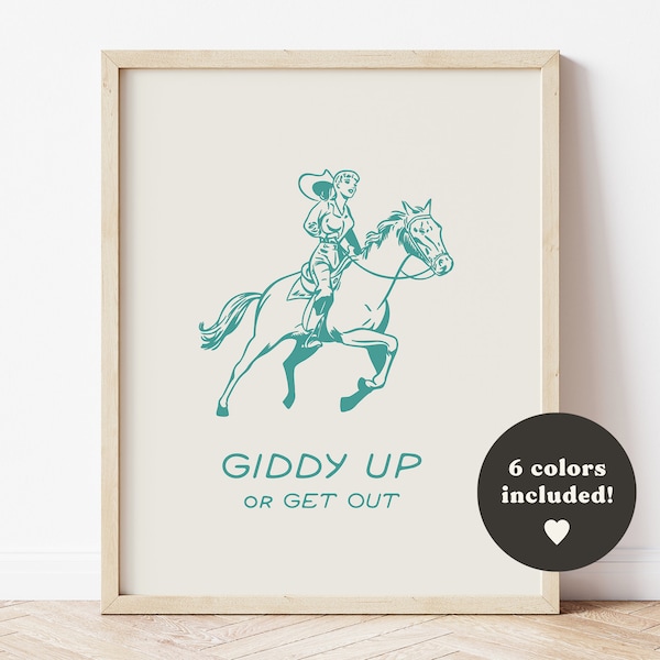 Giddy up Cowboy - Etsy