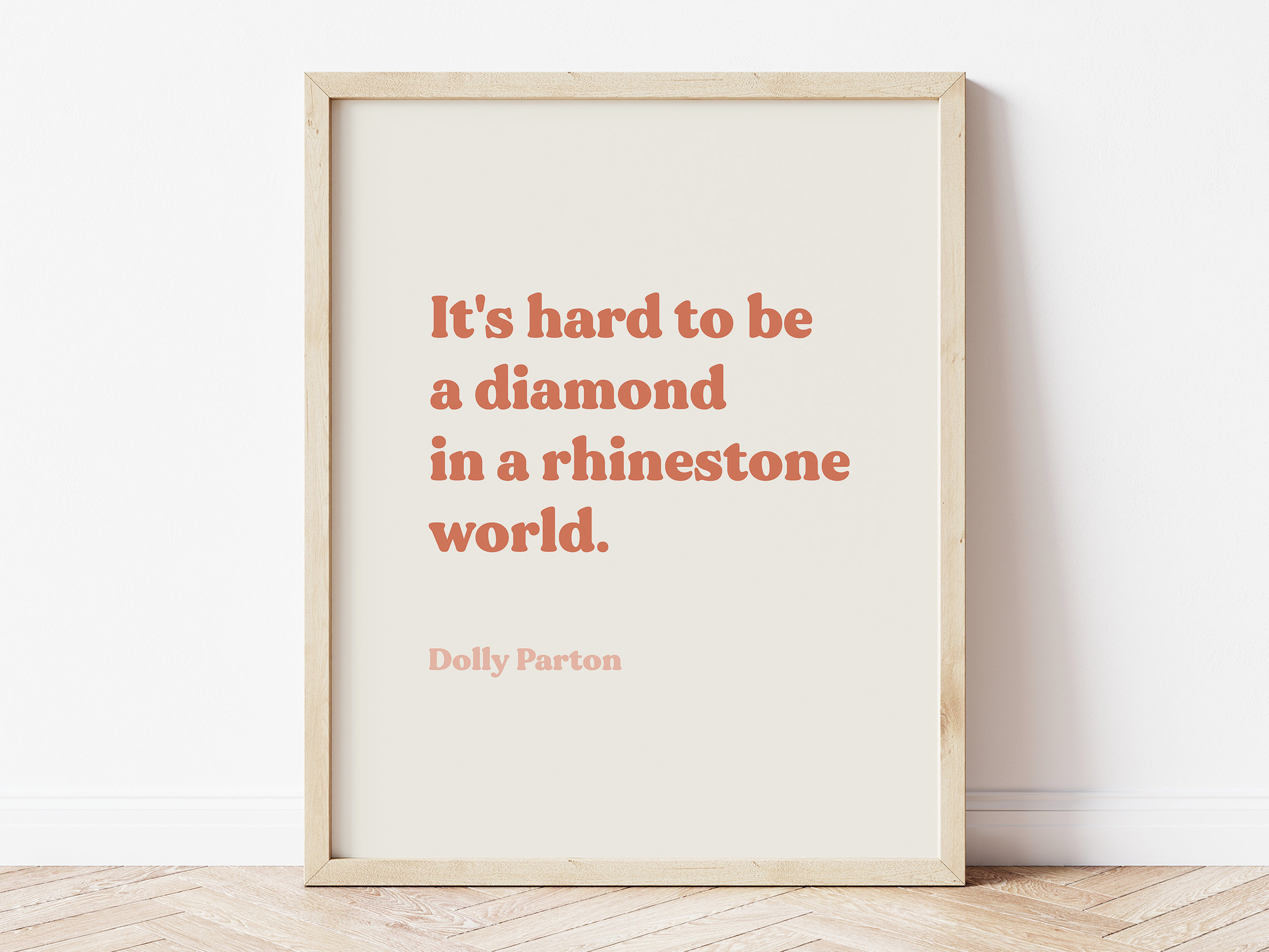Dolly Parton Diamond Quotes Be A Diamond In A Rhinestone World Dolly