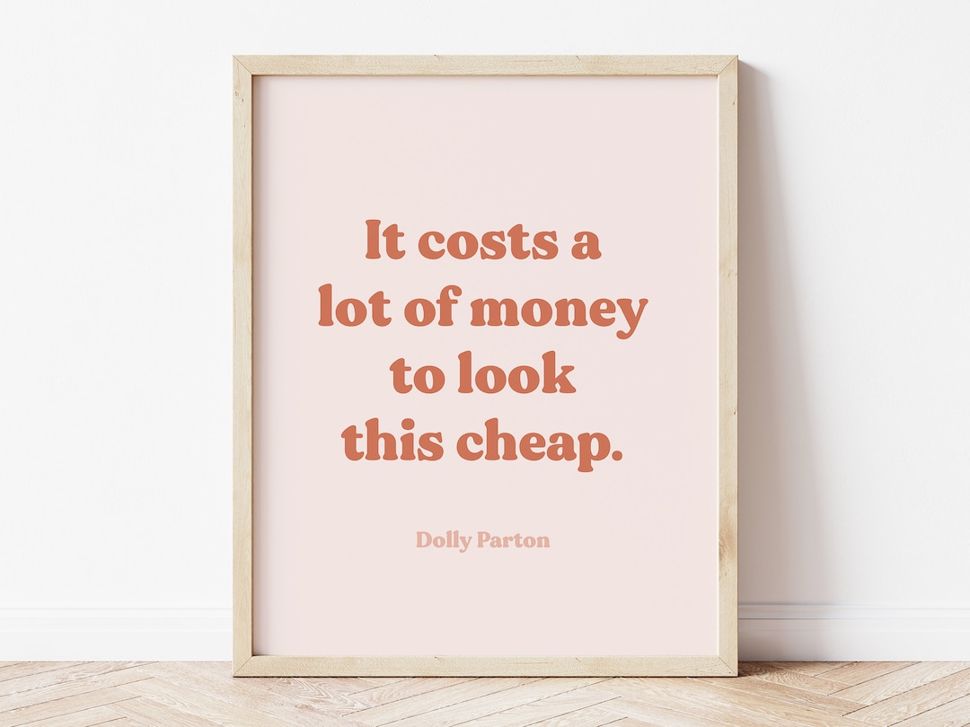 Dolly Parton Print, Dolly Wall Art, Blush Pink Wall Art, Dolly Parton ...