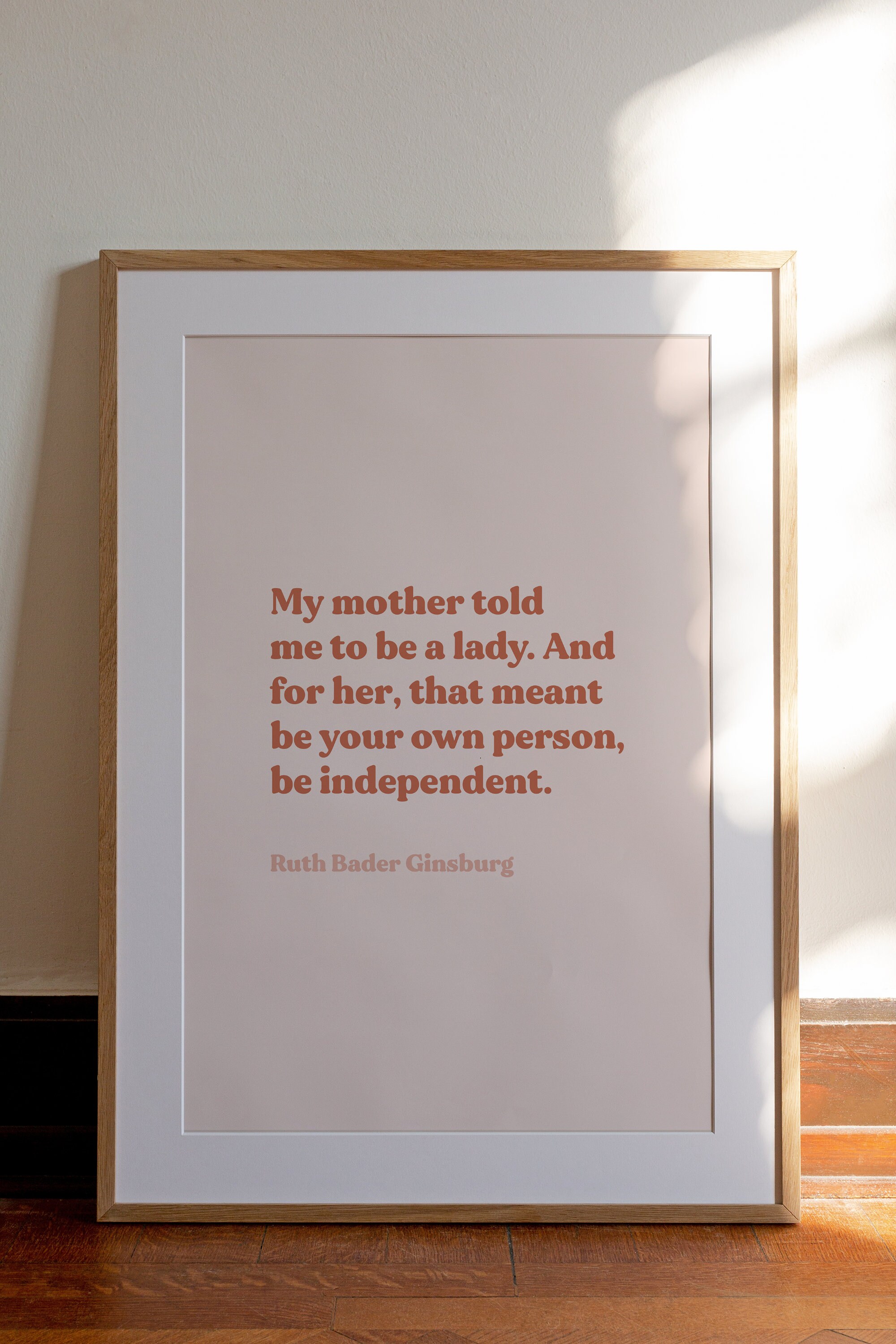 RBG Quotes, Ruth Bader Ginsburg Poster, Notorious RBG, Feminist Poster ...