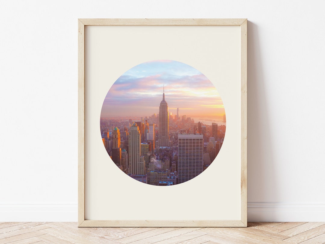 New York City Print, New York Art Print, Nyc Wall Art, Empire State ...