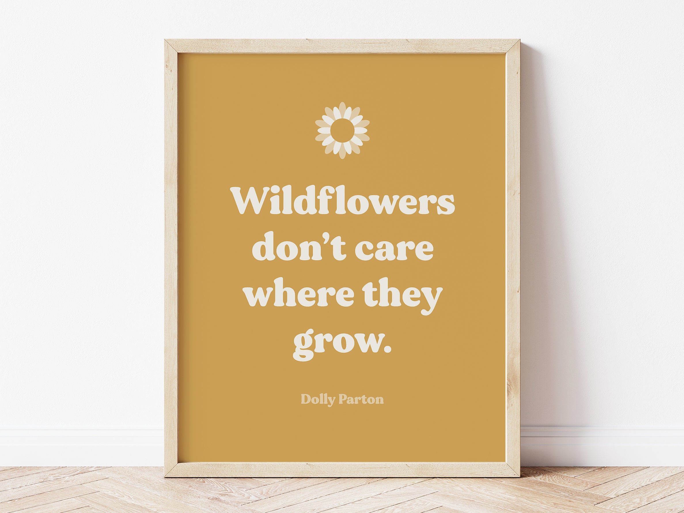 Dolly Parton Print Wildflower Quote Dolly Parton Poster | Etsy