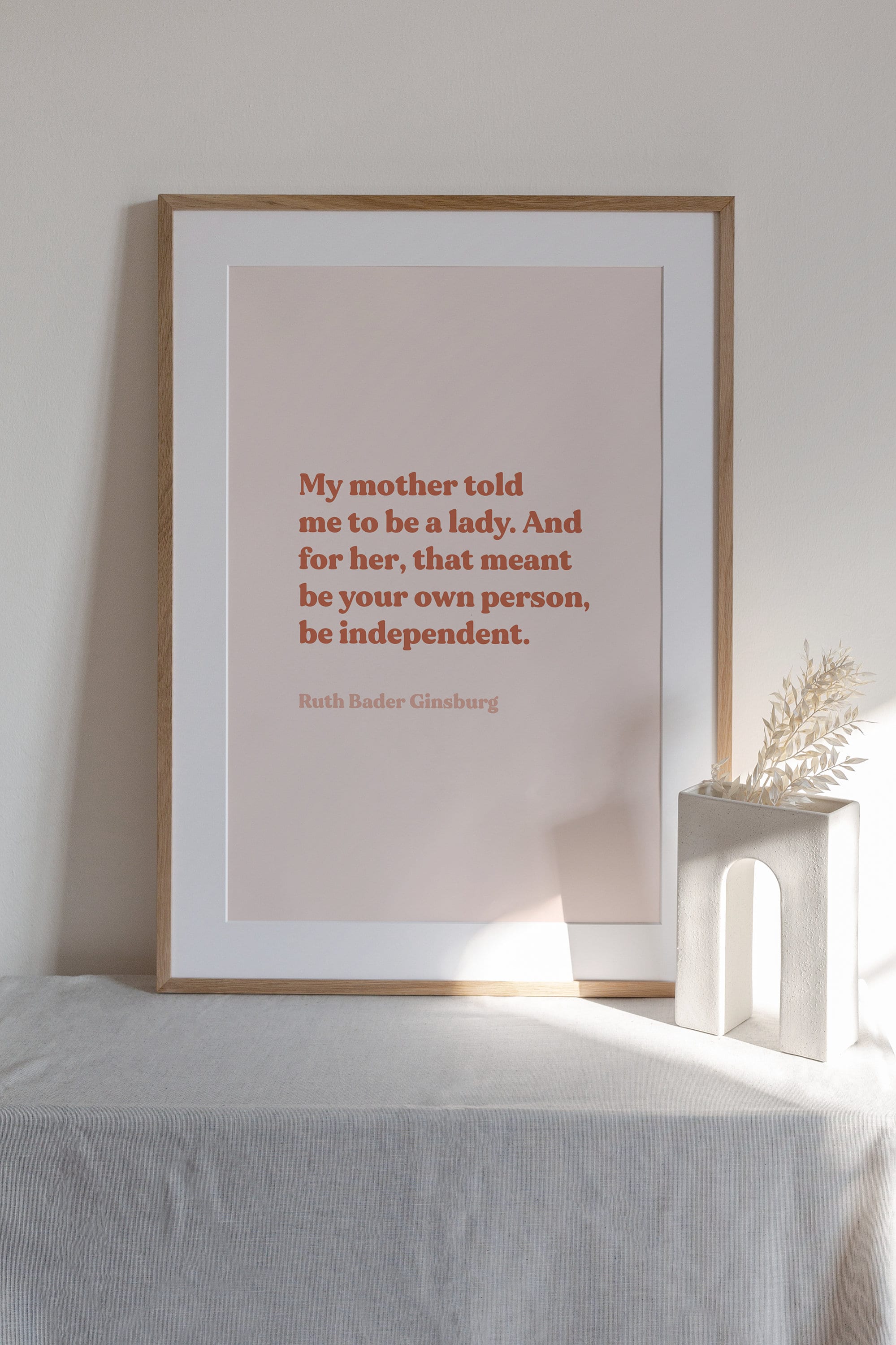 RBG Quotes Ruth Bader Ginsburg Poster Notorious RBG | Etsy