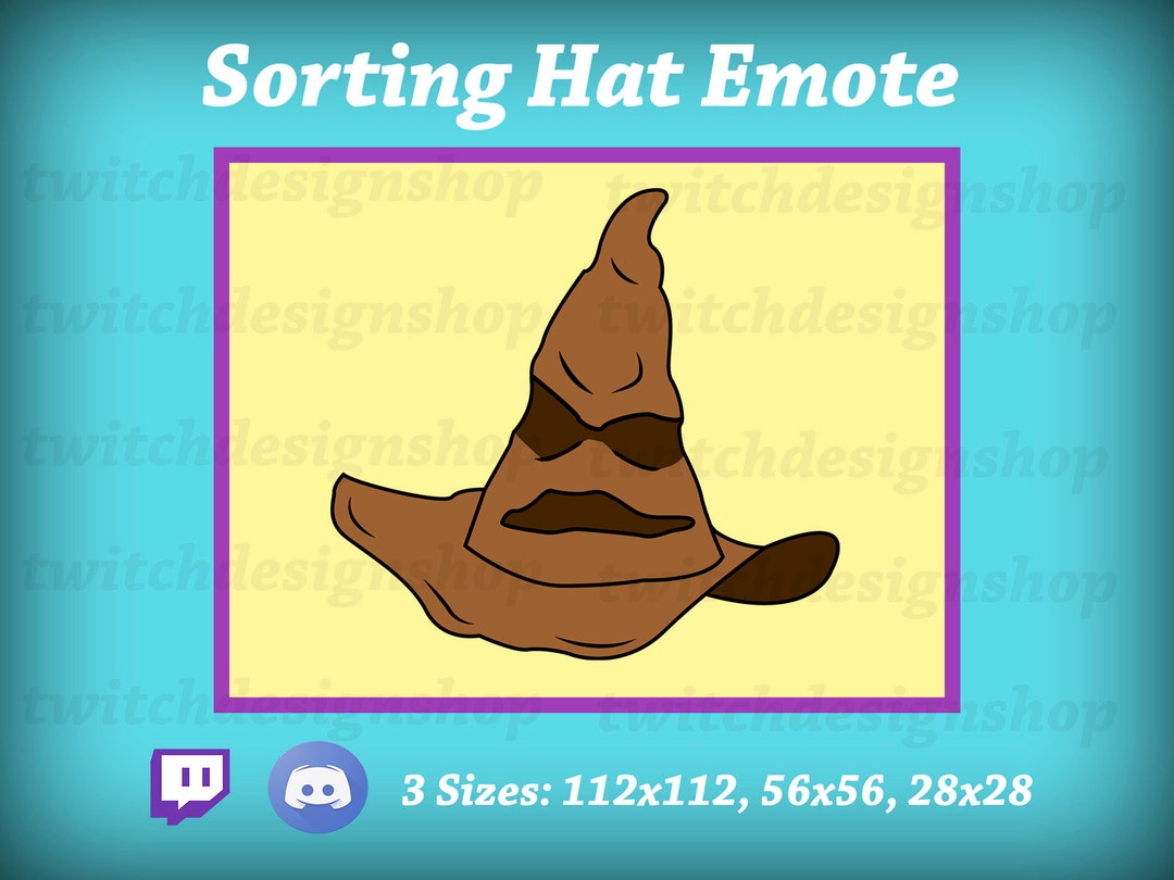 Sorting Hat Emote - Etsy