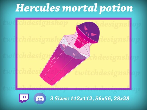 Hercules Potion / Twitch Emote - Etsy