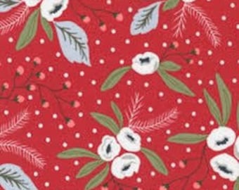 Red Moda Fabric - Etsy
