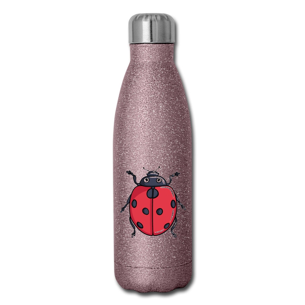 Ladybug Water Bottle Stainless Steel 17 Oz Water Bottle - Etsy