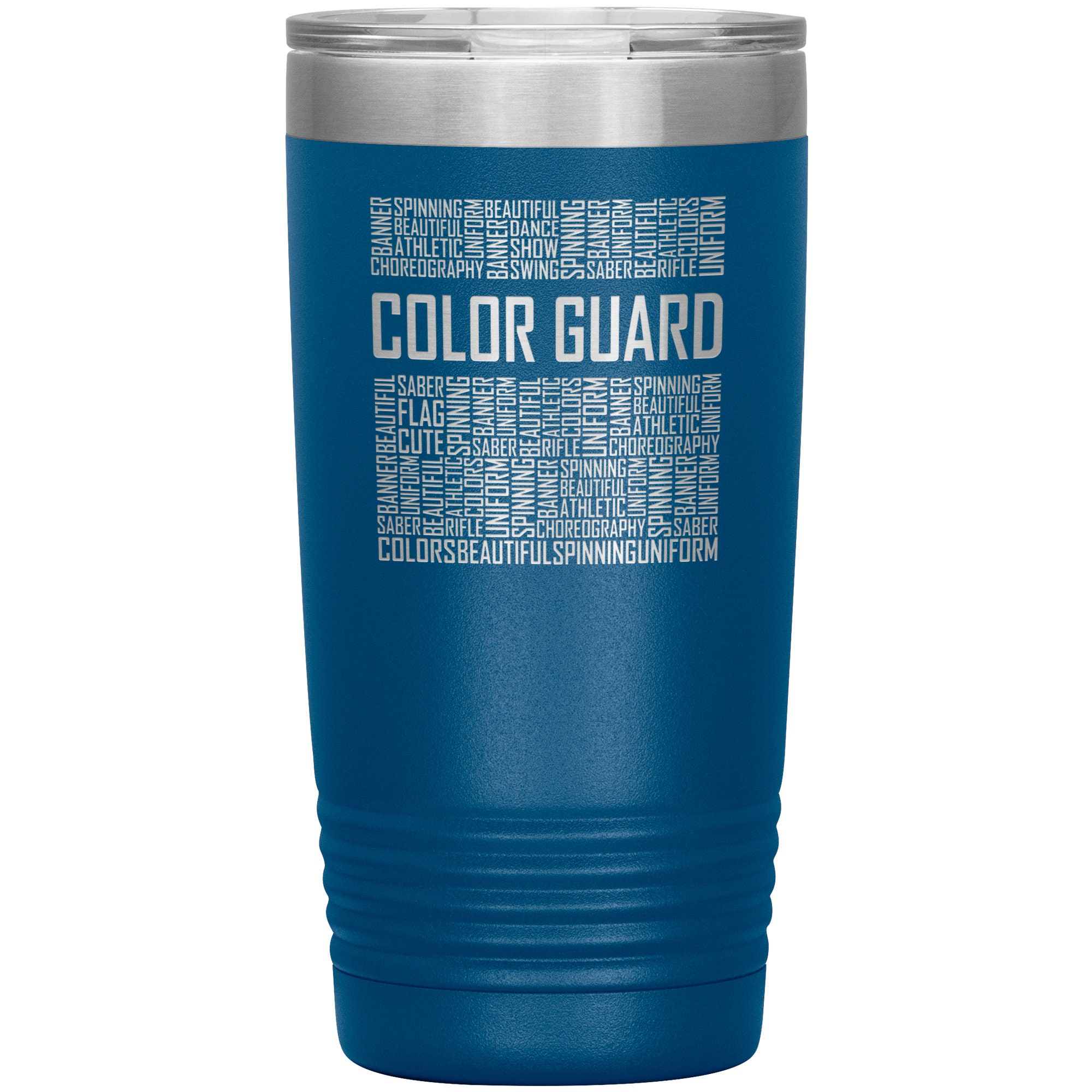 Color Guard Words Tumbler Stainless Steel 20 Oz Tumbler - Etsy