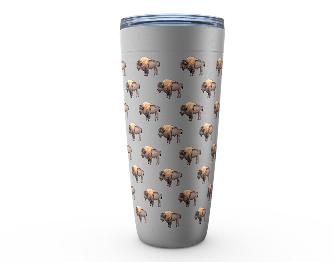 Bison Viking Tumblers Stainless Steel 20 Oz Tumbler Bison - Etsy