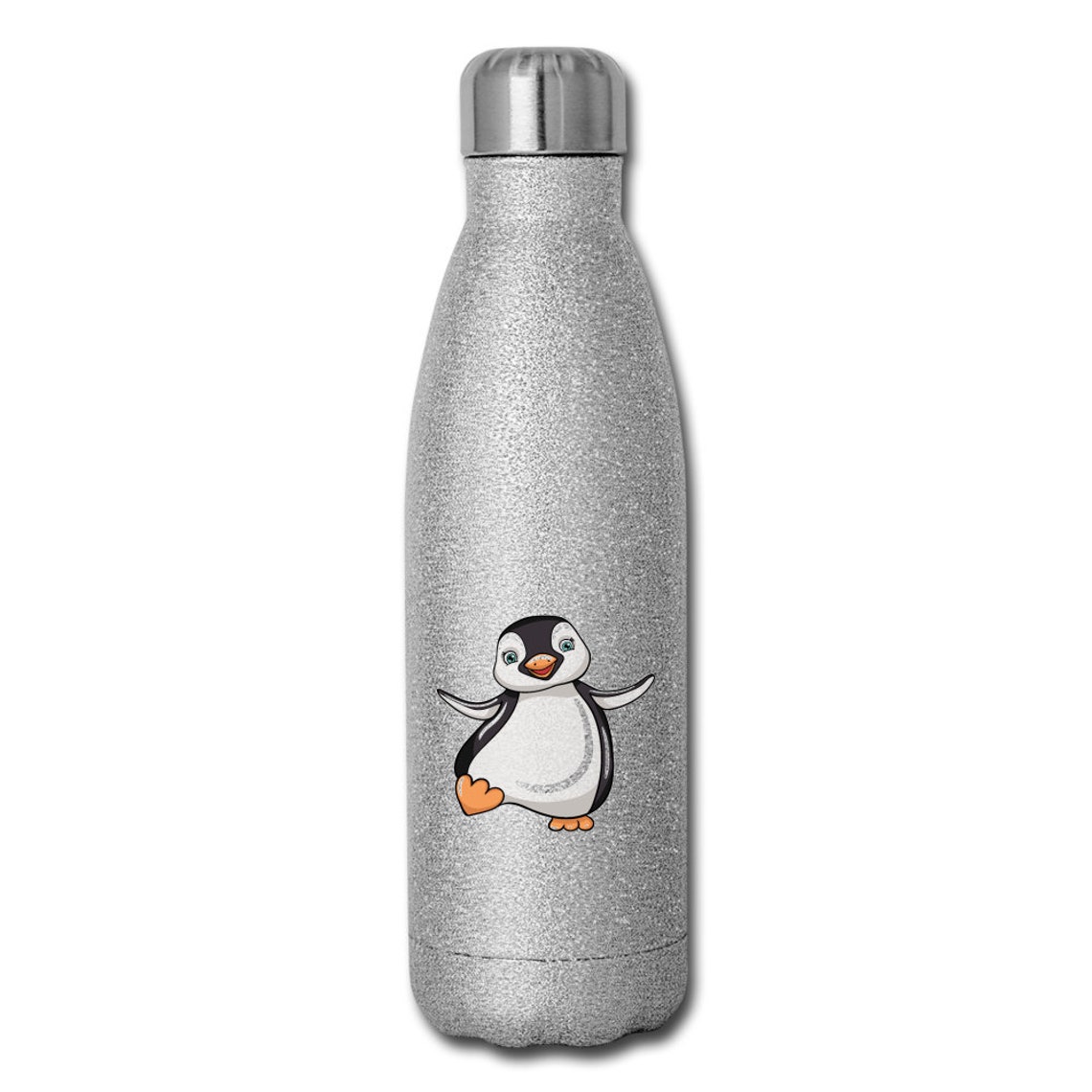 Penguin Water Bottle Stainless Steel 17 Oz Water Bottle - Etsy