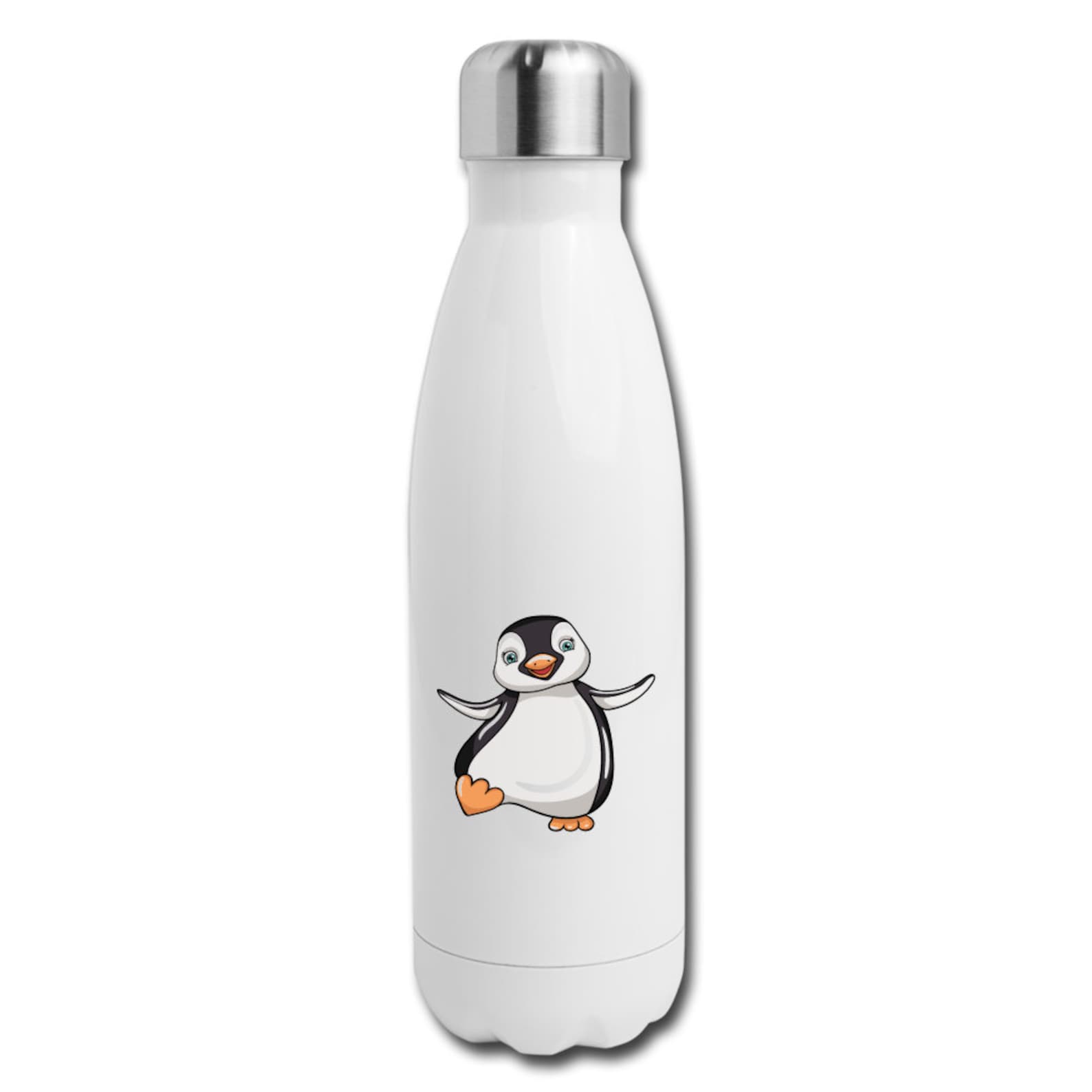 Penguin Water Bottle Stainless Steel 17 Oz Water Bottle - Etsy
