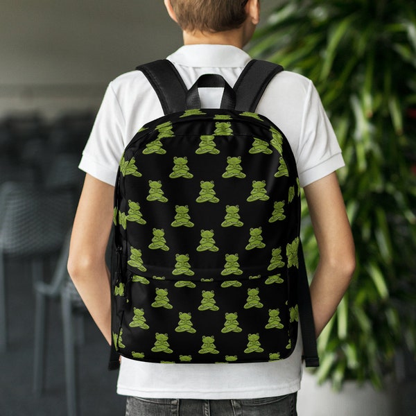 Frog Backpack - Etsy