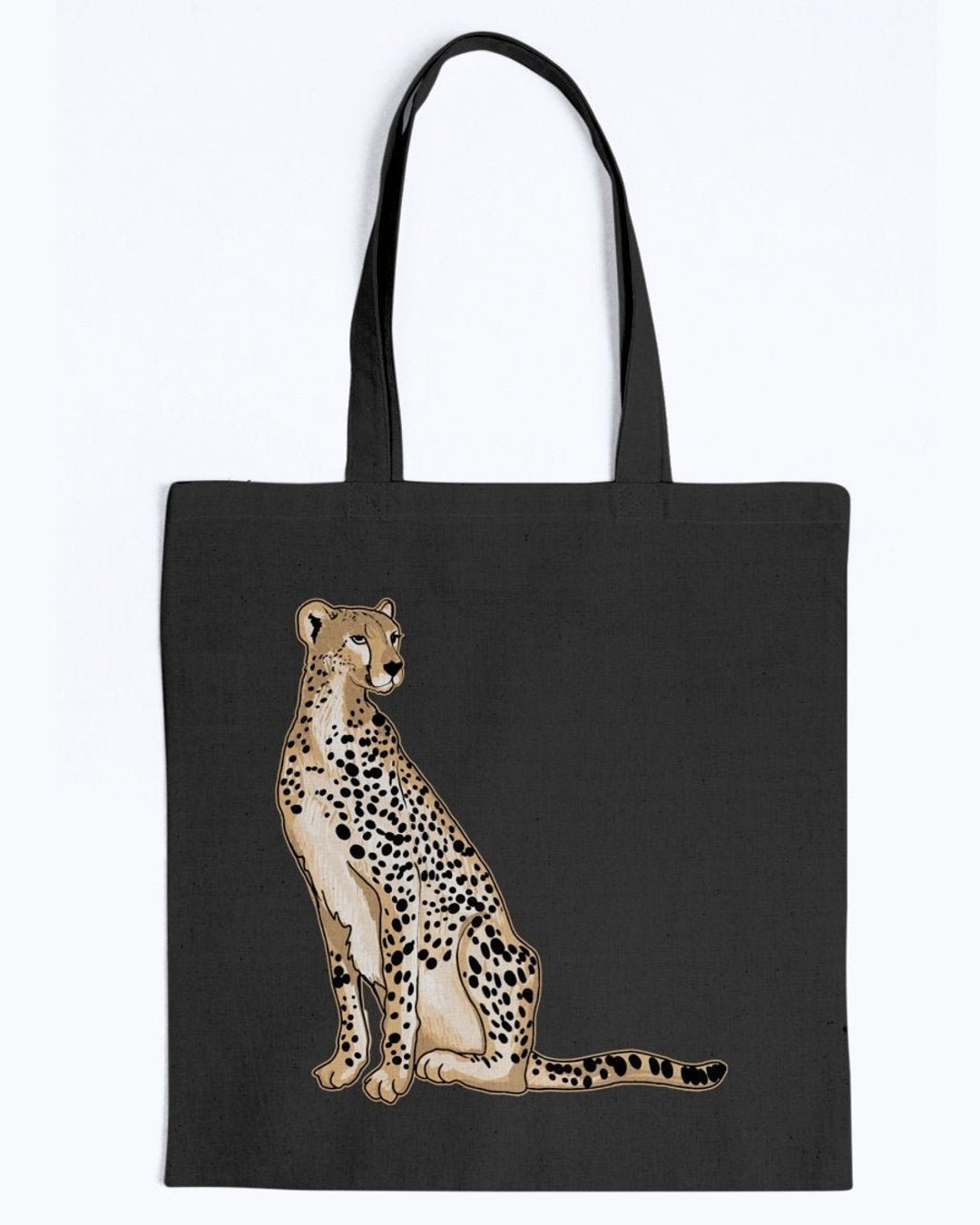 Cheetah Tote Bag, Cheetah Zoo Gift, Co Worker Office Gifts, Cheetah ...