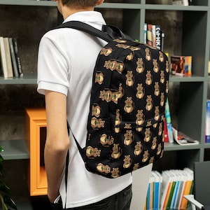 Quokka Backpack, Quokka Pattern School Bag, Travel Backpack, College ...