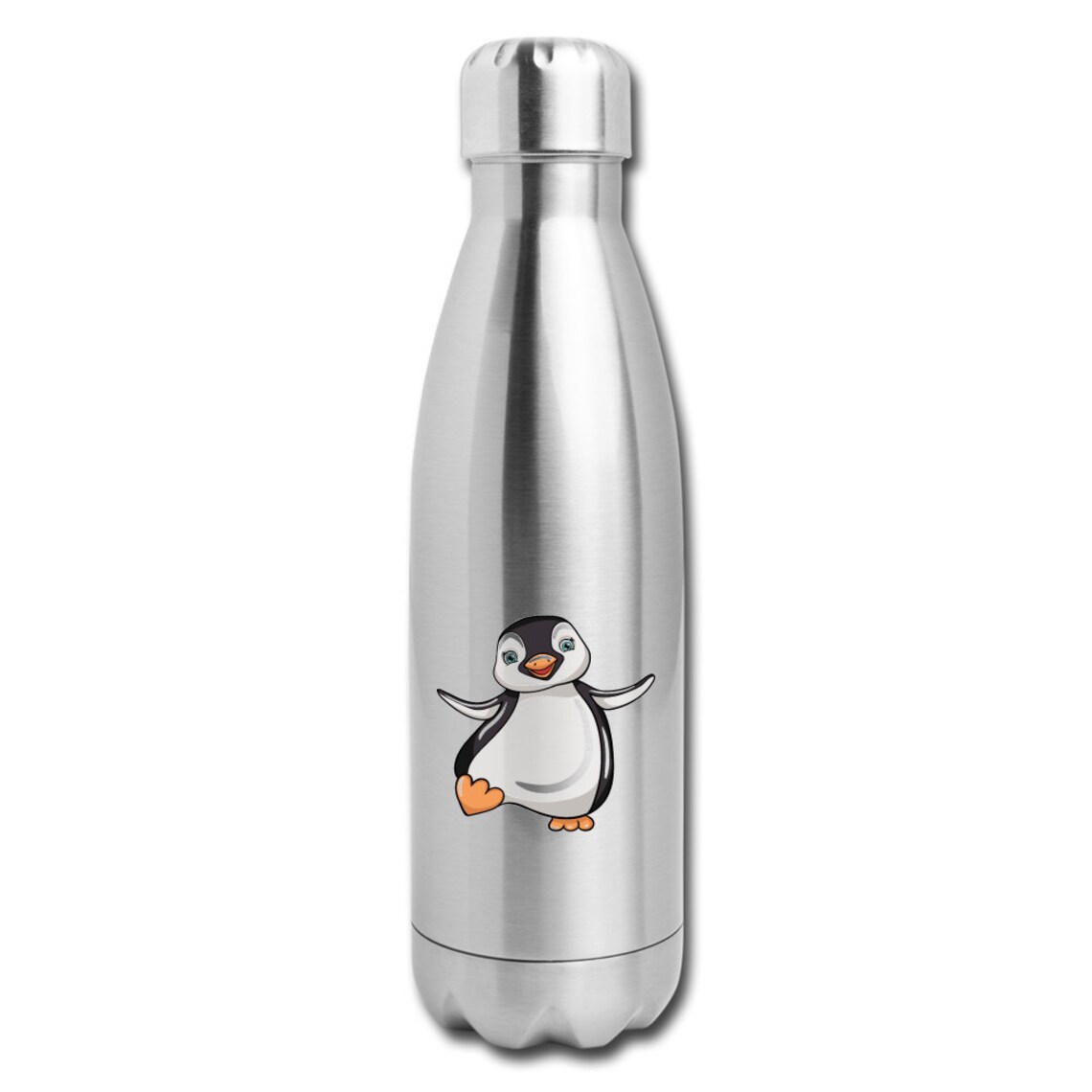 Penguin Water Bottle Stainless Steel 17 Oz Water Bottle - Etsy