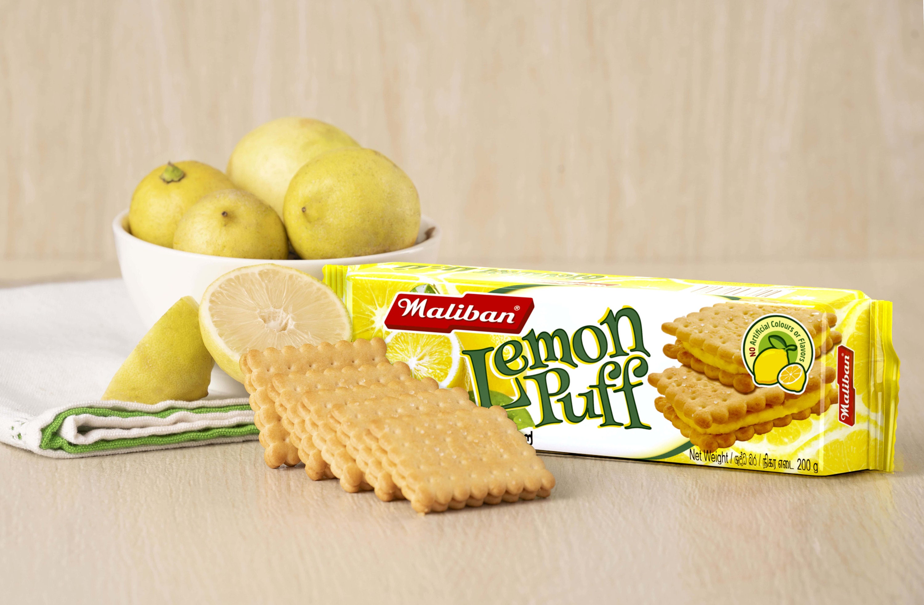 Lemon Biscuits 100g Real Lemon Cream - Etsy