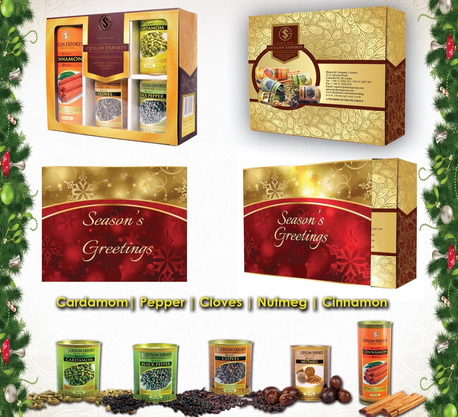 Premium Spice Gift Box 5 Spices - Etsy