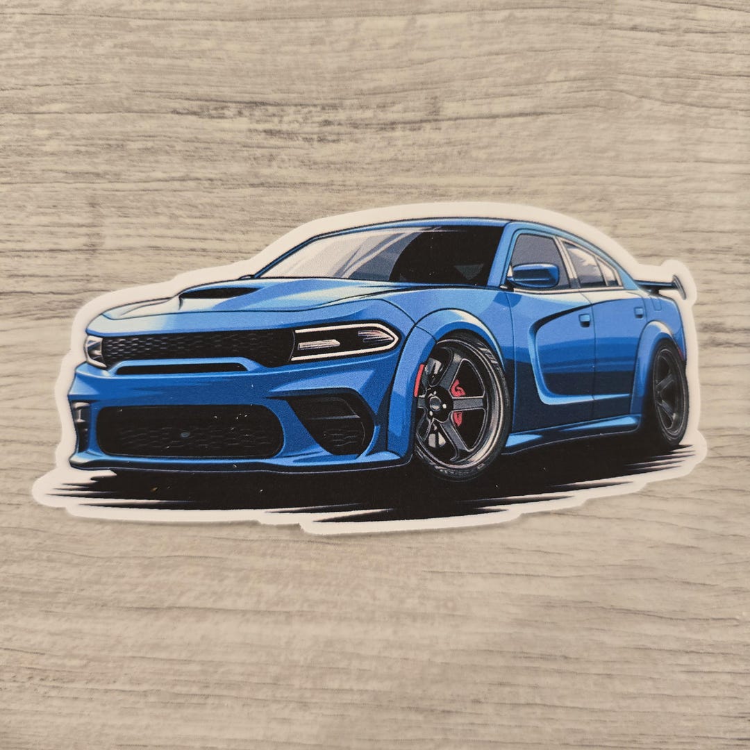 Dodge Charger Sticker 4 Inches. - Etsy