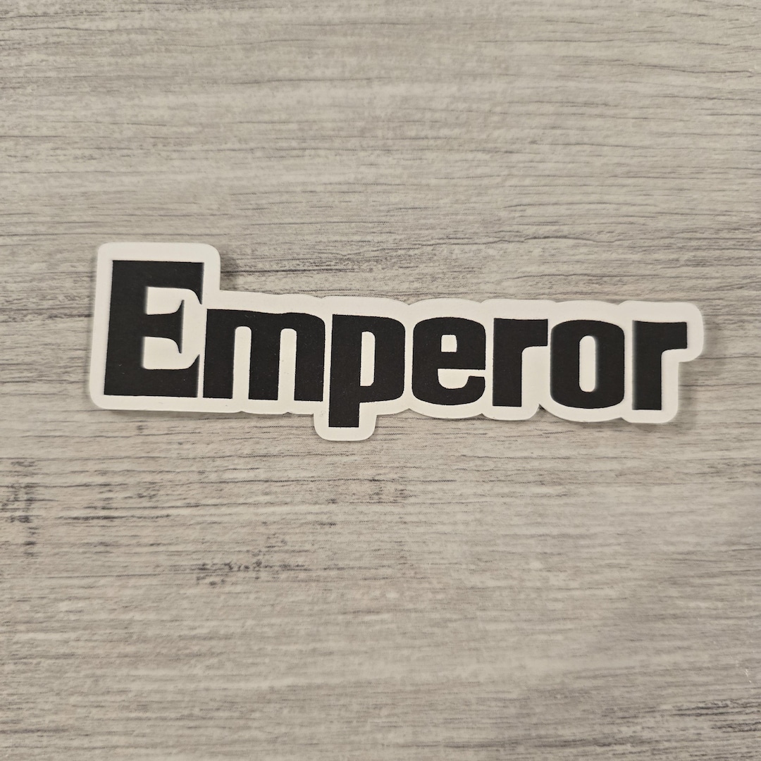 Initial D Anime Emperor Sticker 4 Inches - Etsy