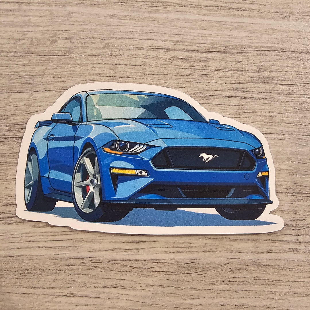 Ford Mustang Sticker 4 Inches. - Etsy