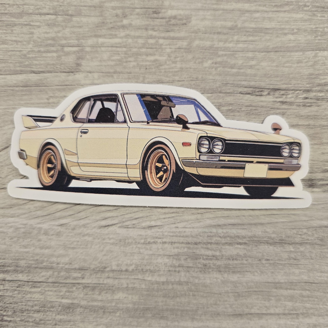 1969 Nissan Skyline GTR Sticker 4 Inches. - Etsy