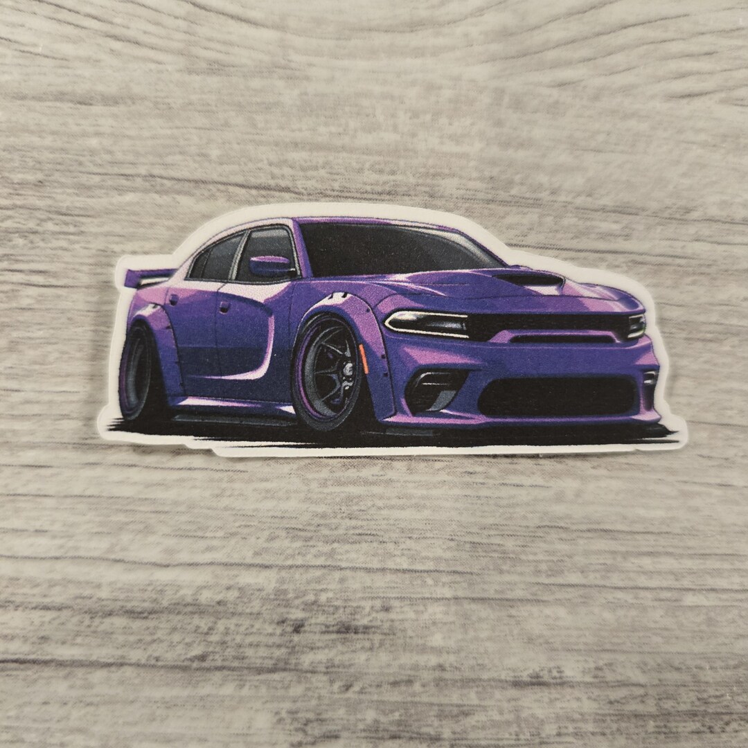 Dodge Charger Sticker 4 Inches. - Etsy