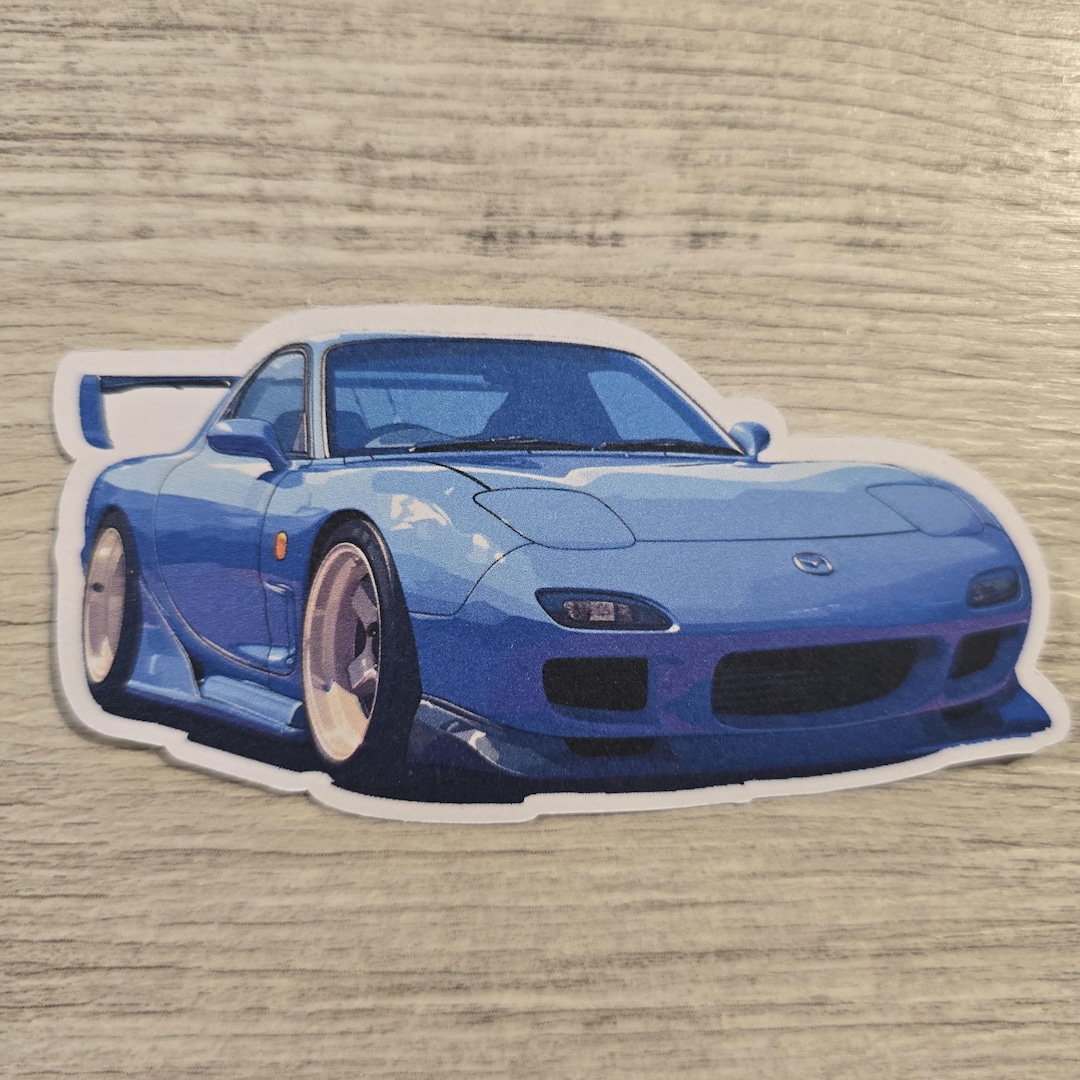 Mazda FD RX-7 Sticker 4 Inches. - Etsy