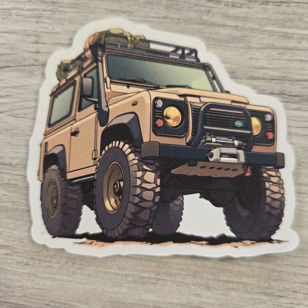 Land Rover Defender off Roader Sticker 3 Inches. - Etsy