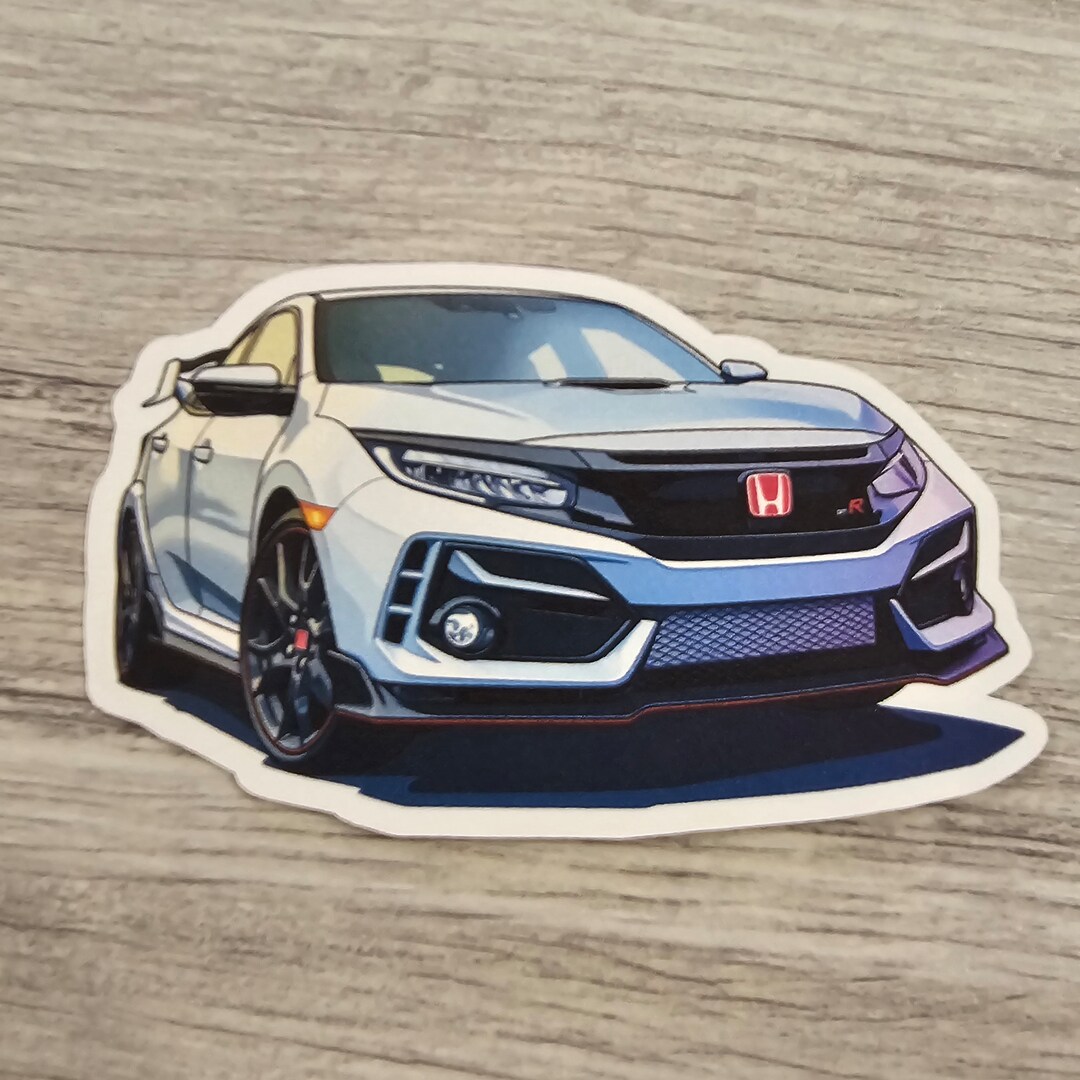 Honda Civic Type R Sticker 3 Inches. - Etsy