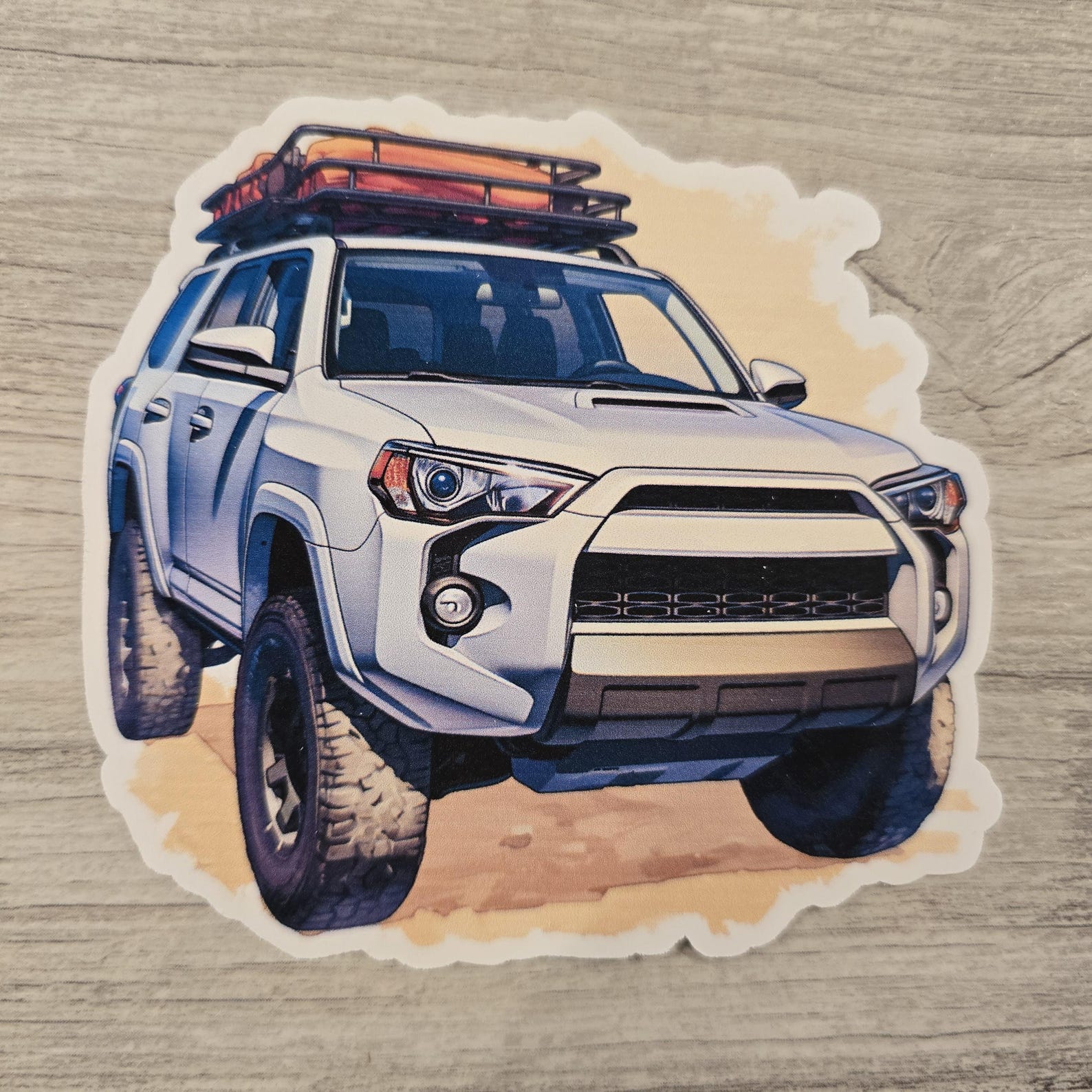 Toyota 4runner off Roader Sticker 4 Inches. - Etsy