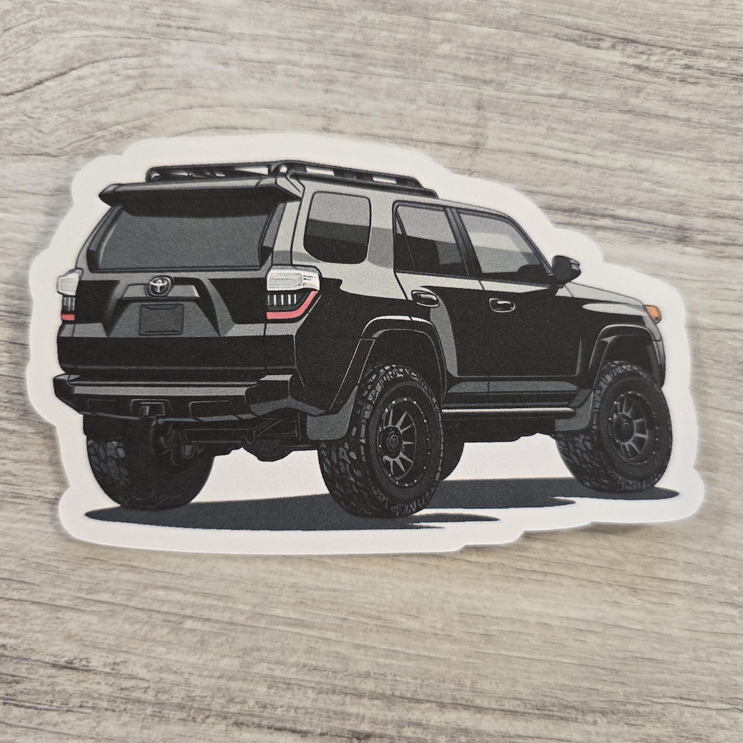Toyota 4runner off Roader Sticker 4 Inches. - Etsy