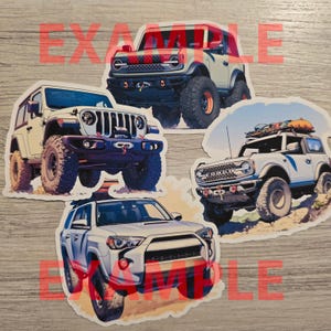 Custom Cartoon Car Sticker – Personalized Car Art! - Etsy