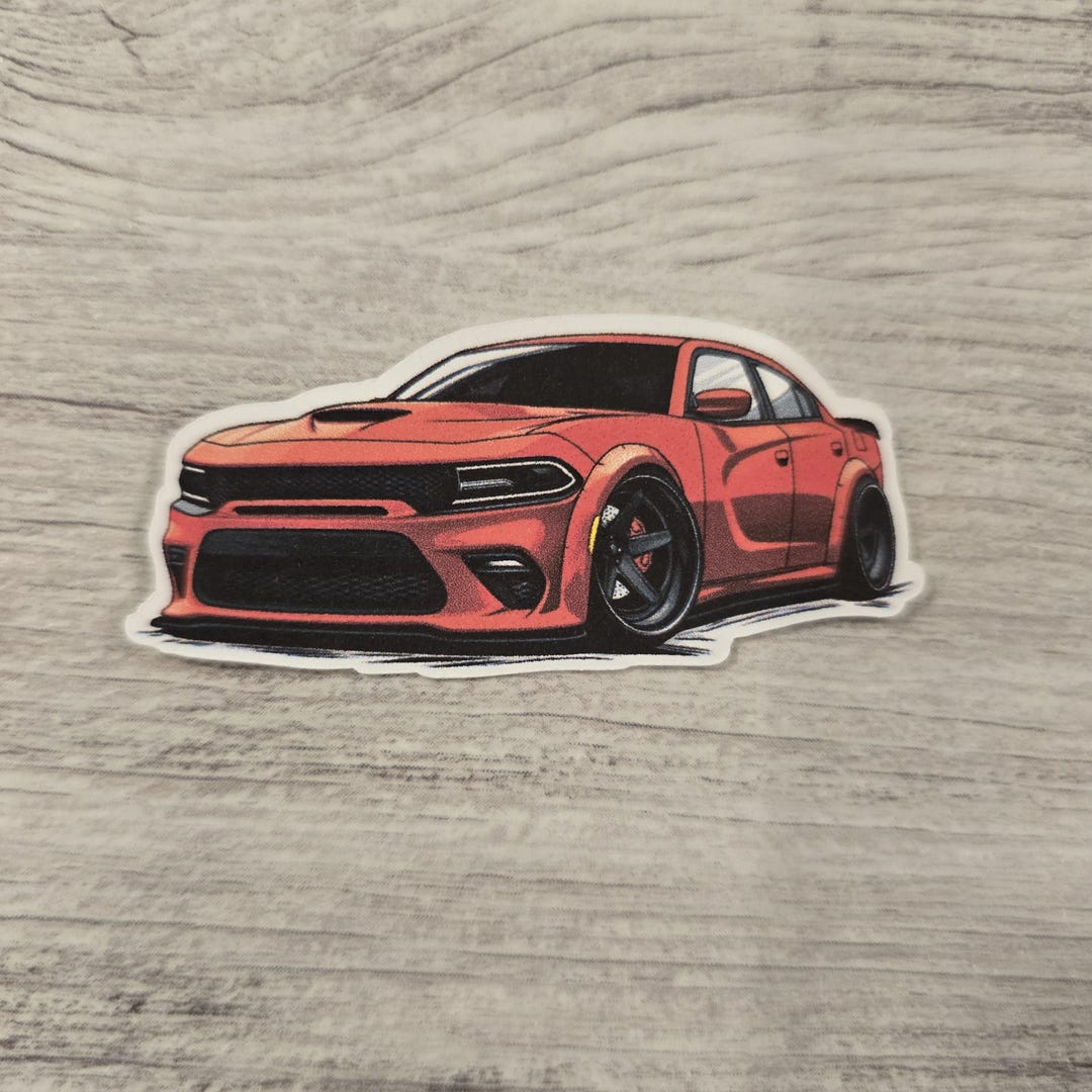 Dodge Charger Sticker 4 Inches. - Etsy