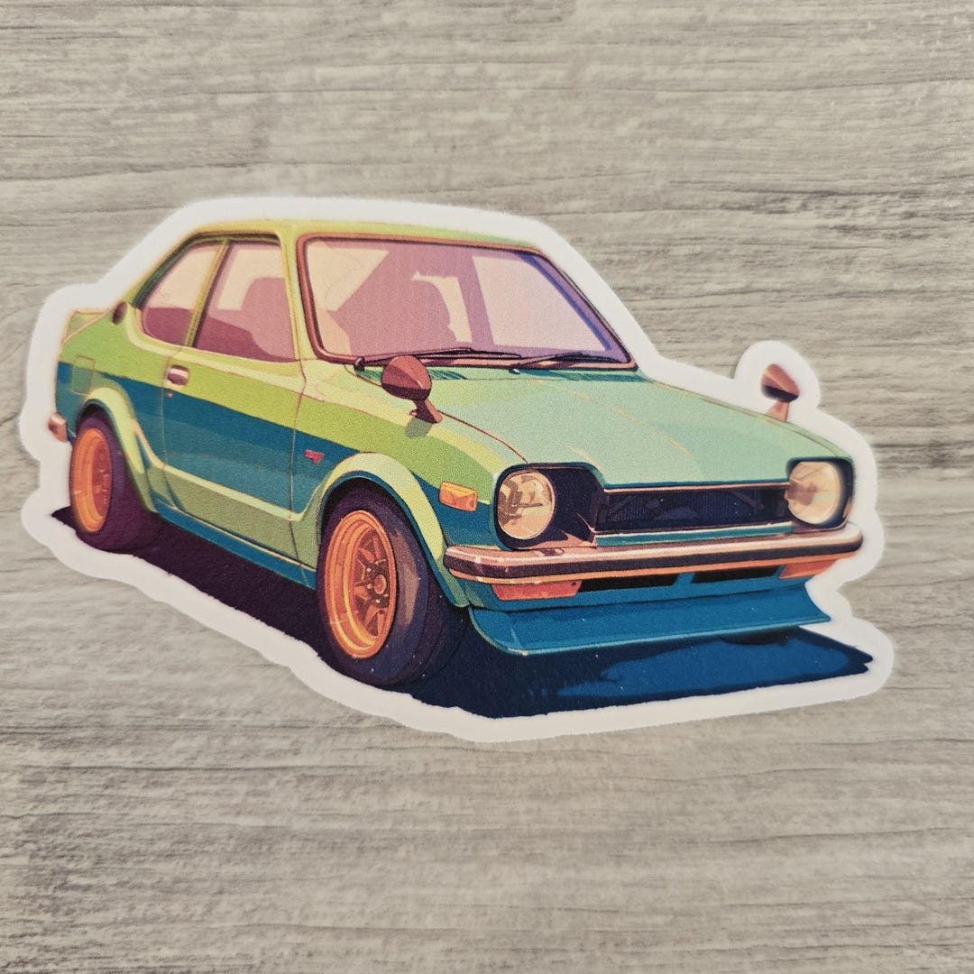 Toyota Corolla Sticker 4 Inches. - Etsy