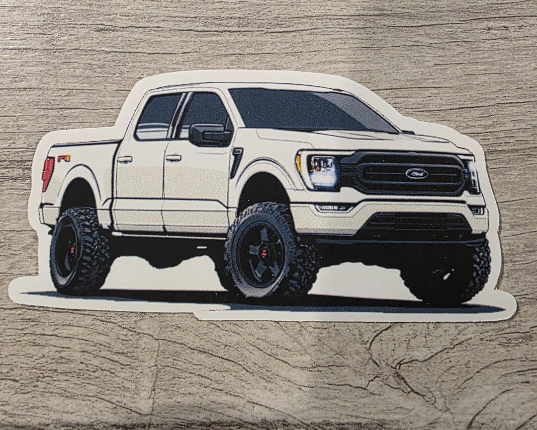 Ford F-150 Sticker 4 Inches. - Etsy