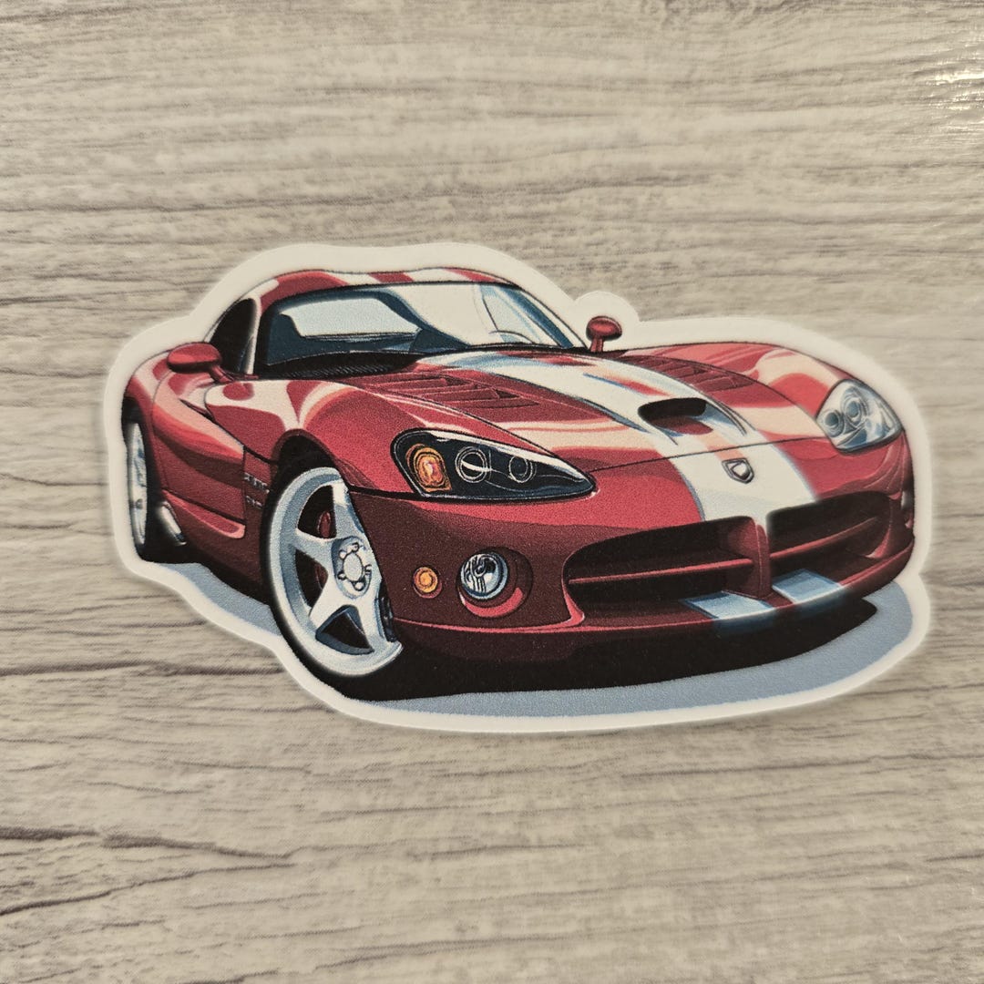Dodge Viper Sticker 4 Inches. - Etsy