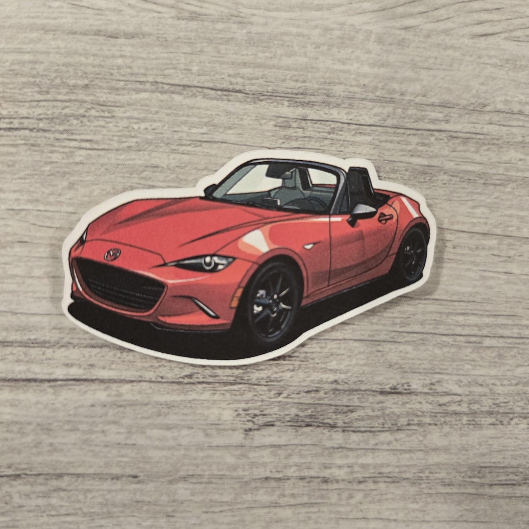 Mazda Miata MX-5 Sticker 4 Inches. - Etsy