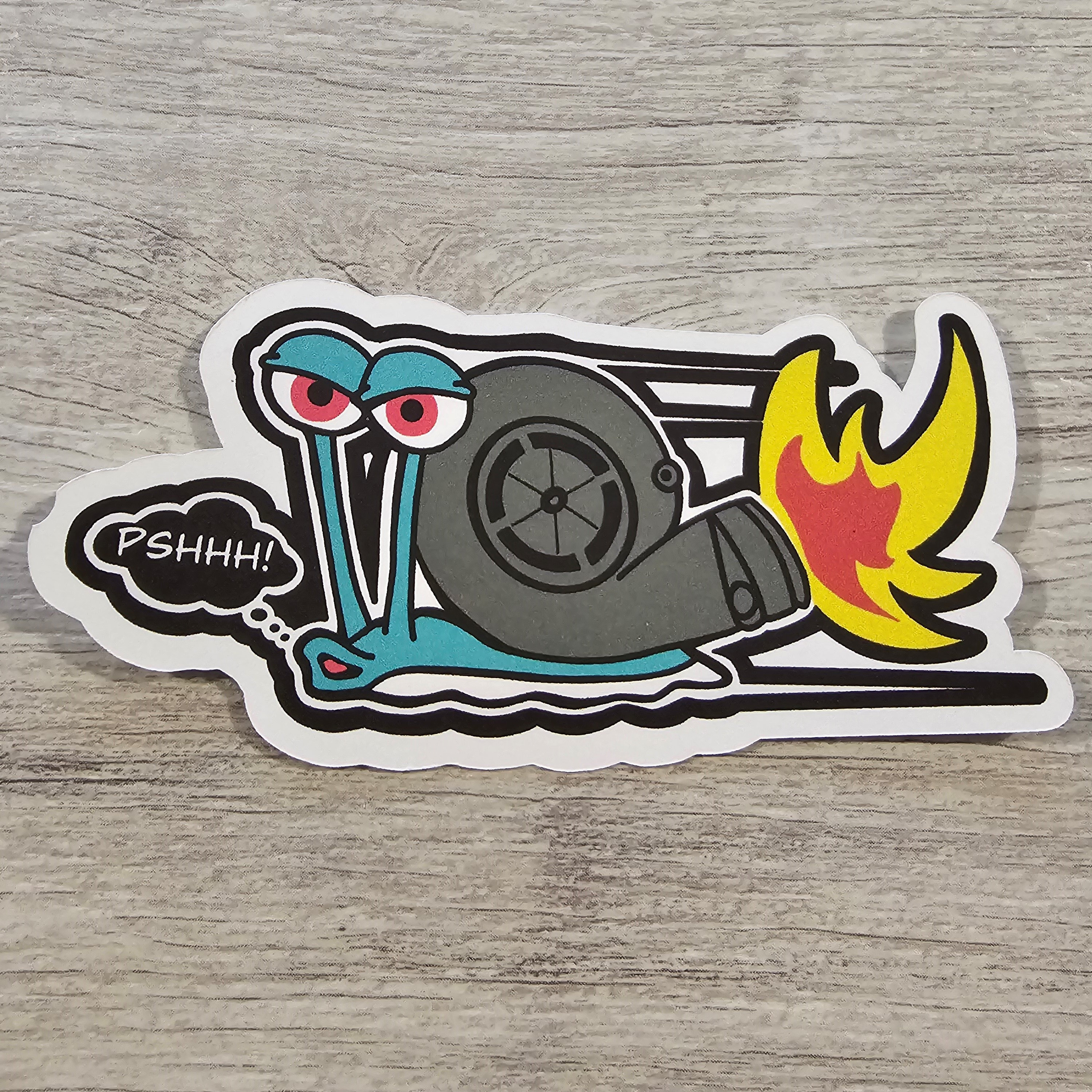 Gary the Turbo Snail Sticker 4 Inches. - Etsy
