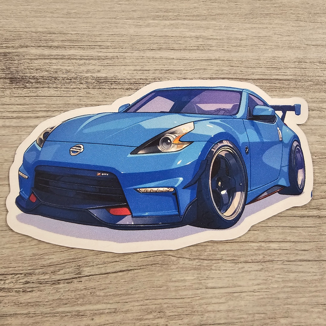 Nissan 370z Sticker 4 Inches. - Etsy
